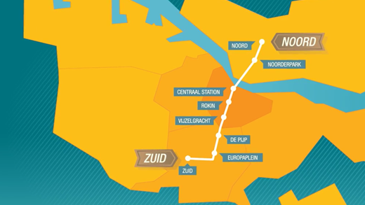 Amsterdam neemt Noord/Zuidlijn in gebruik op 22 juli 2018 ...