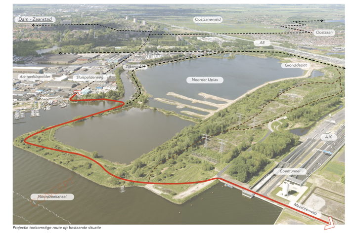 Fietsroute van Dam tot Dam - Vervoerregio Amsterdam