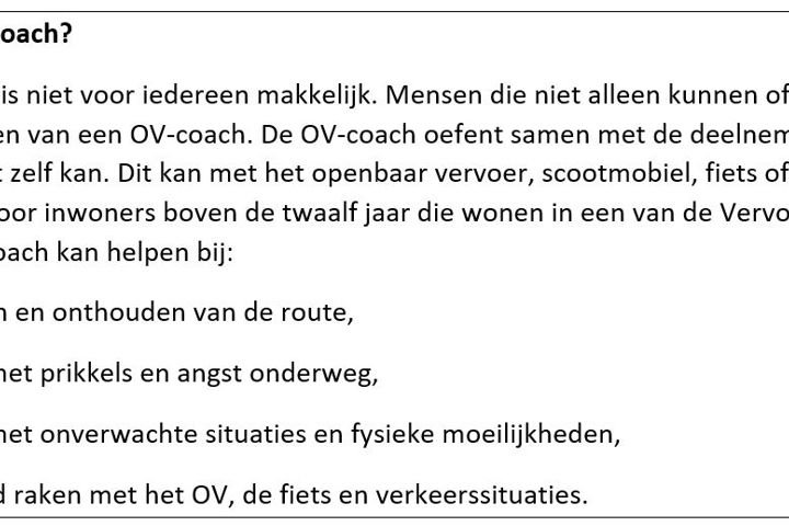 Stage lopen als OV-coach, hoe is dat? - Vervoerregio Amsterdam